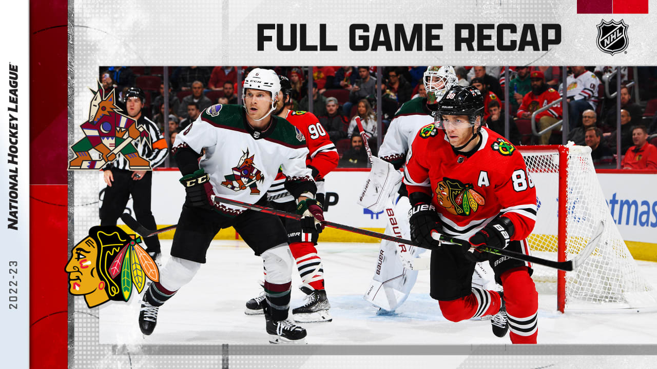Recap: CHI 4, ARI 3 - F/OT | Chicago Blackhawks