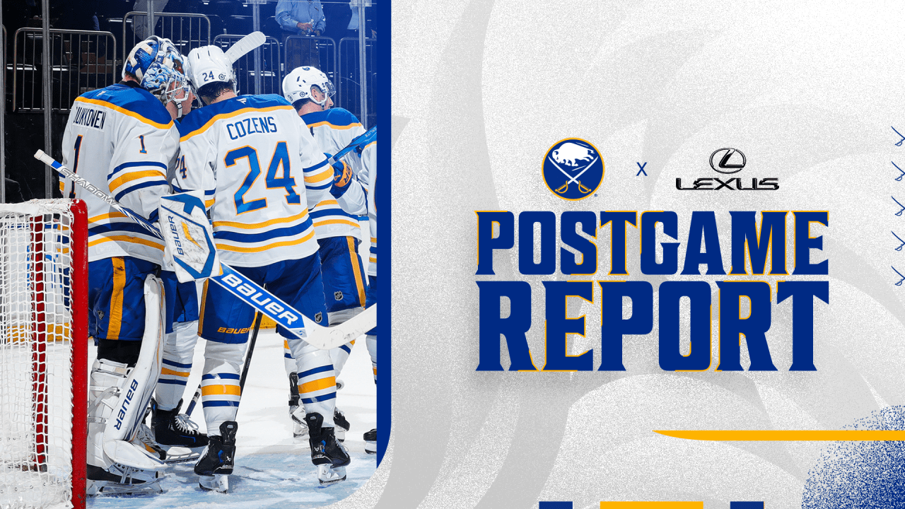 Sabres play '4-line game' as 15 players record points in win over ...