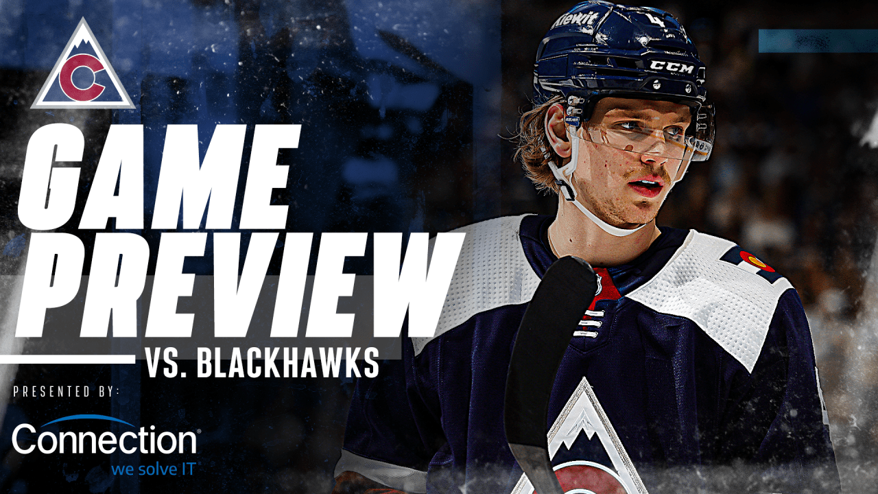 Game Preview: Avalanche vs. Blackhawks | Colorado Avalanche
