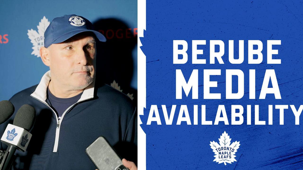 Craig Berube | Pre Game at Seattle Kraken | January 29, 2026 | Toronto ...