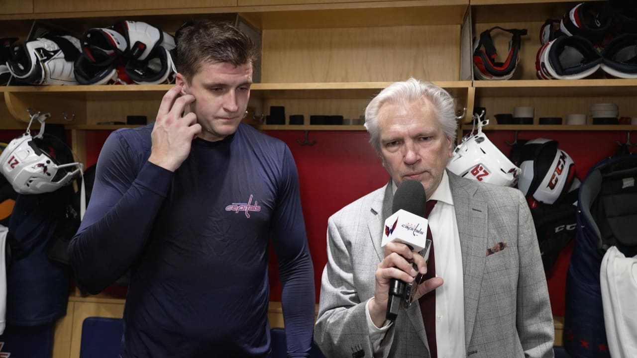 Rinkside Update | Aliaksei Protas | Washington Capitals