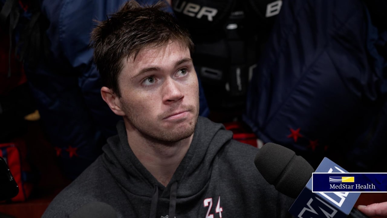 Postgame | Connor McMichael | Washington Capitals