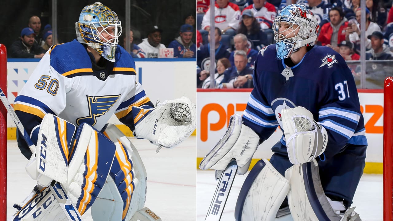 Jordan Binnington vs. Connor Hellebuyck | NHL.com