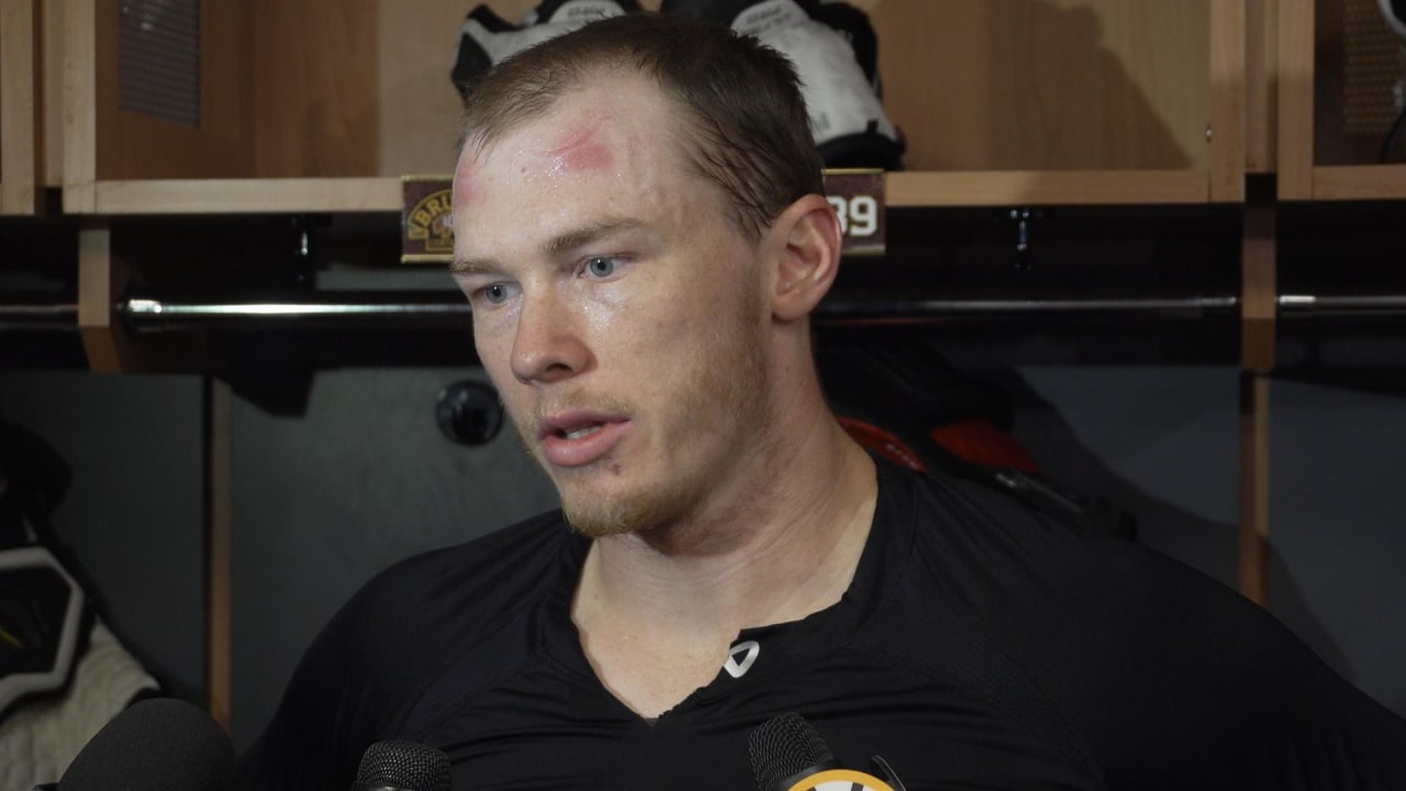 Locker Room Raw: Morgan Geekie | Boston Bruins