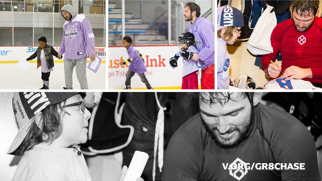 Alex Ovechkin Announces “THE GR8 CHASE for Victory Over Cancer ...