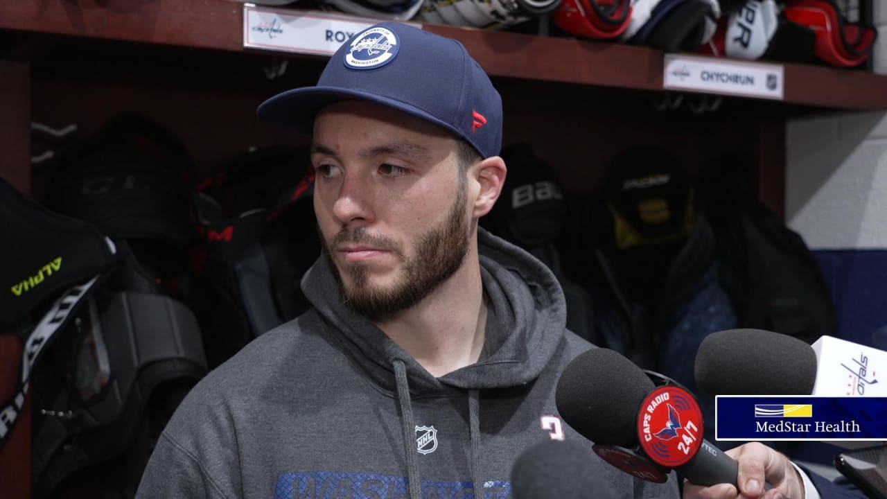 Matt Roy | Postgame | Washington Capitals