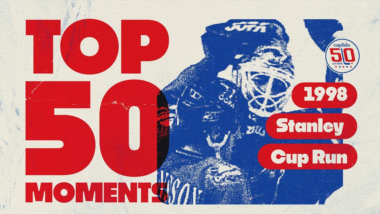 Capitals Top 50 Moments | 1998 Stanley Cup Run | Washington Capitals