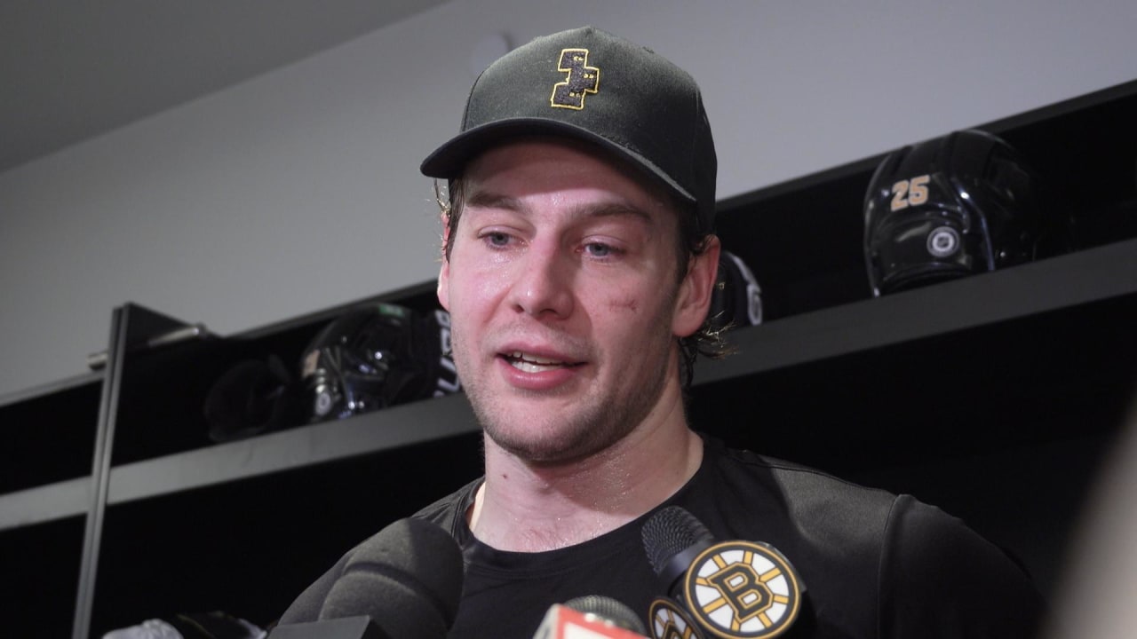 Locker Room Raw: Brandon Carlo | Boston Bruins