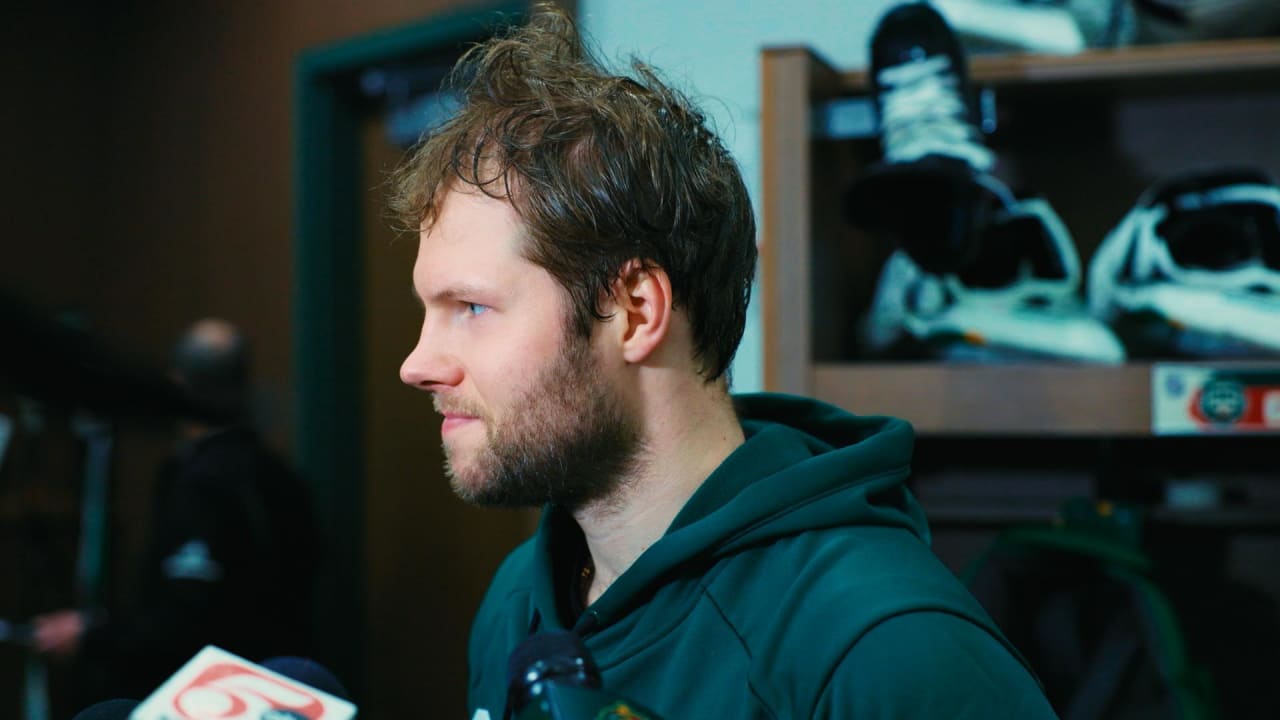 Gustavsson at Practice 1/26 | Minnesota Wild