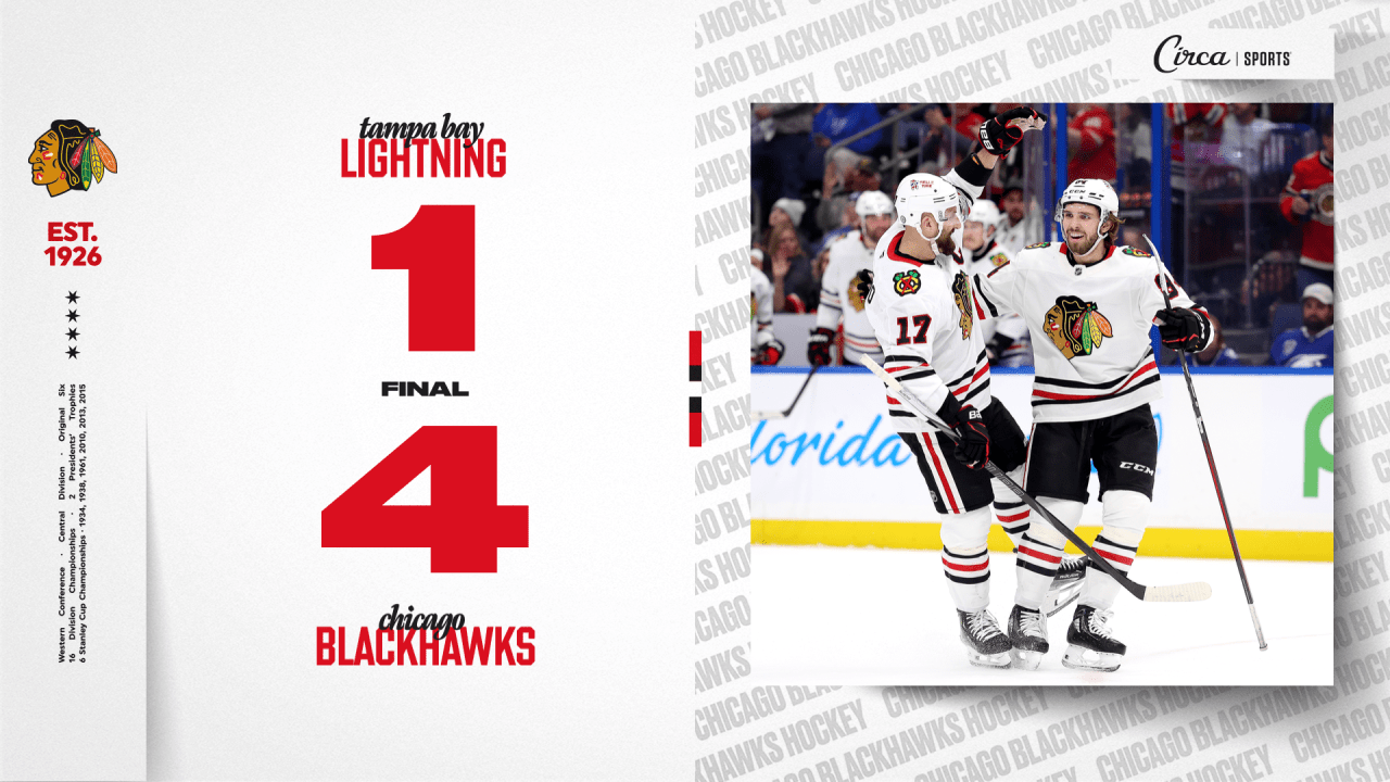 RECAP: Blackhawks Strike Down Lightning in Tampa | Chicago Blackhawks