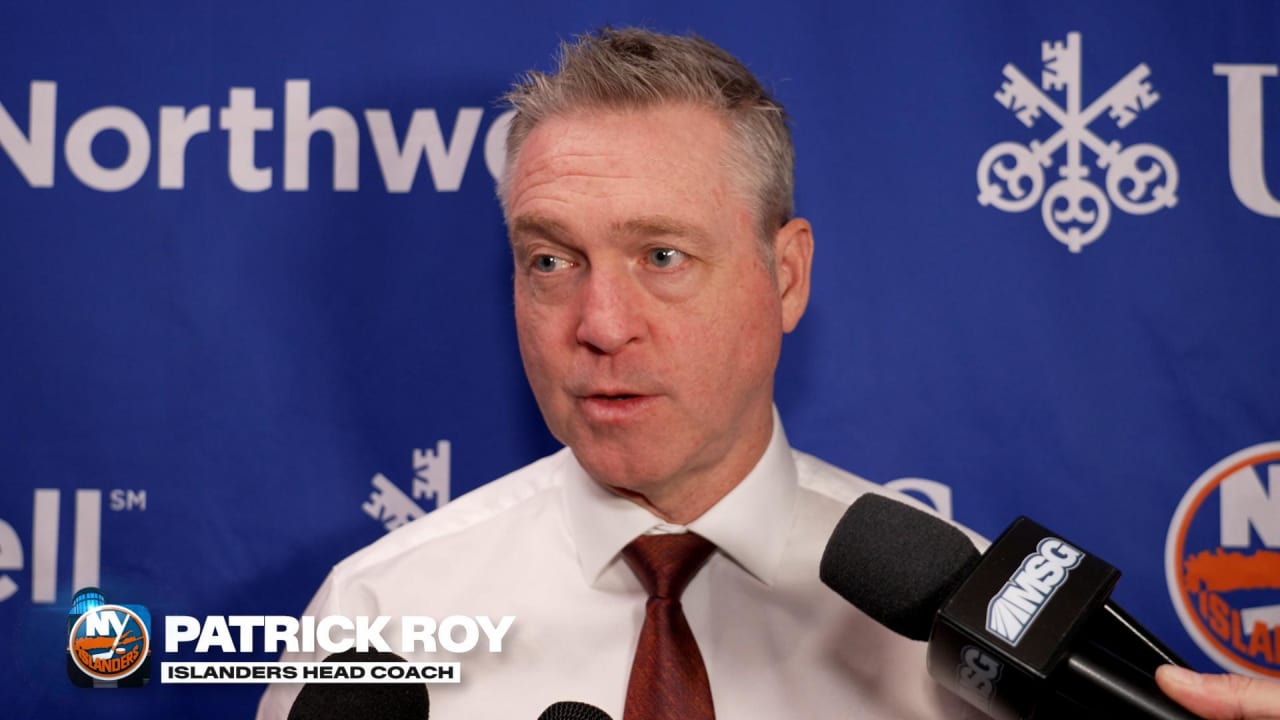 NYI 4 vs CBJ 2: Patrick Roy | New York Islanders