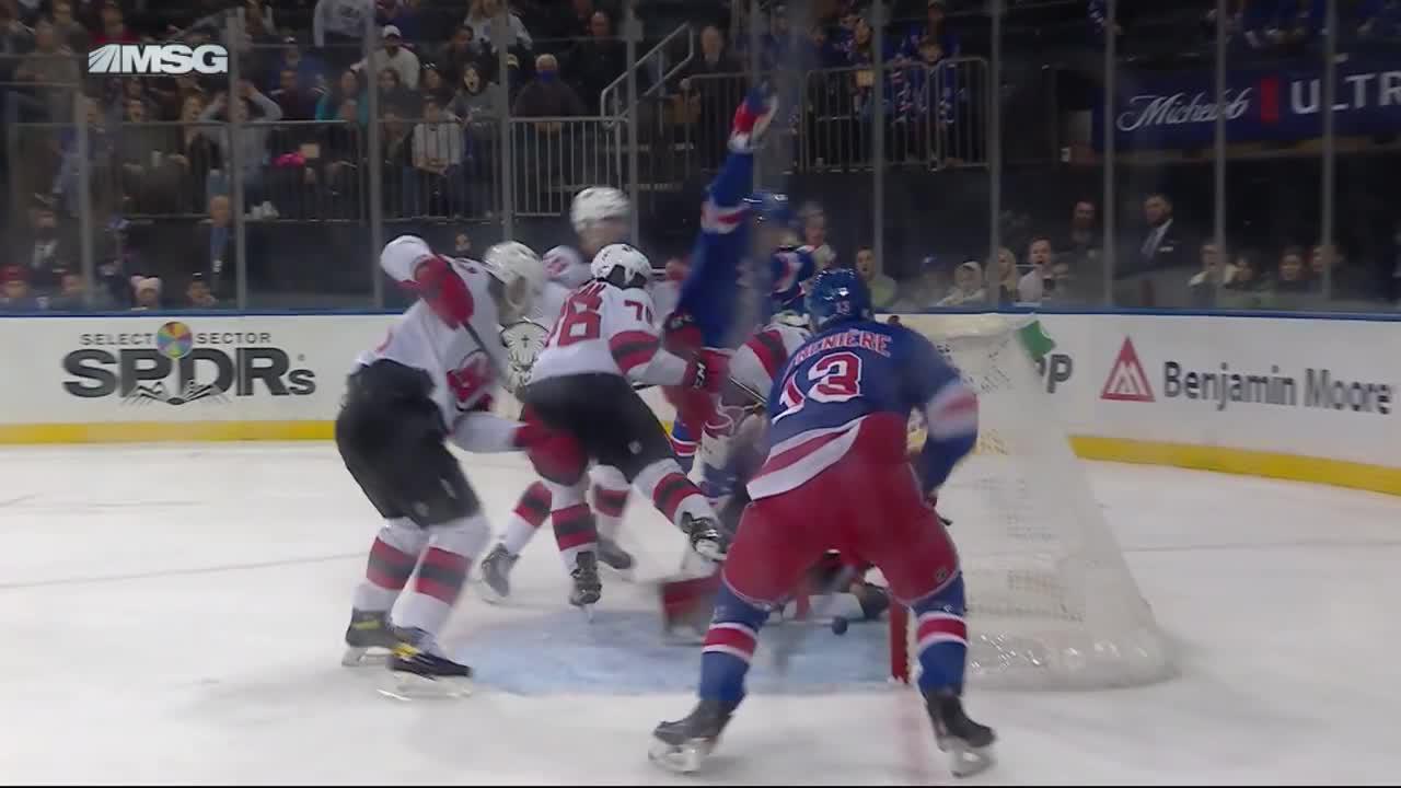 Lafrenière scores goal | New York Rangers