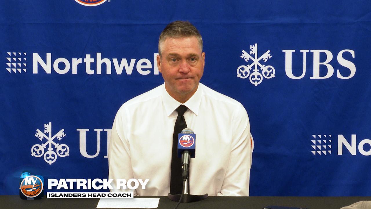 FLA 3 vs NYI 2 (OT): Patrick Roy | New York Islanders