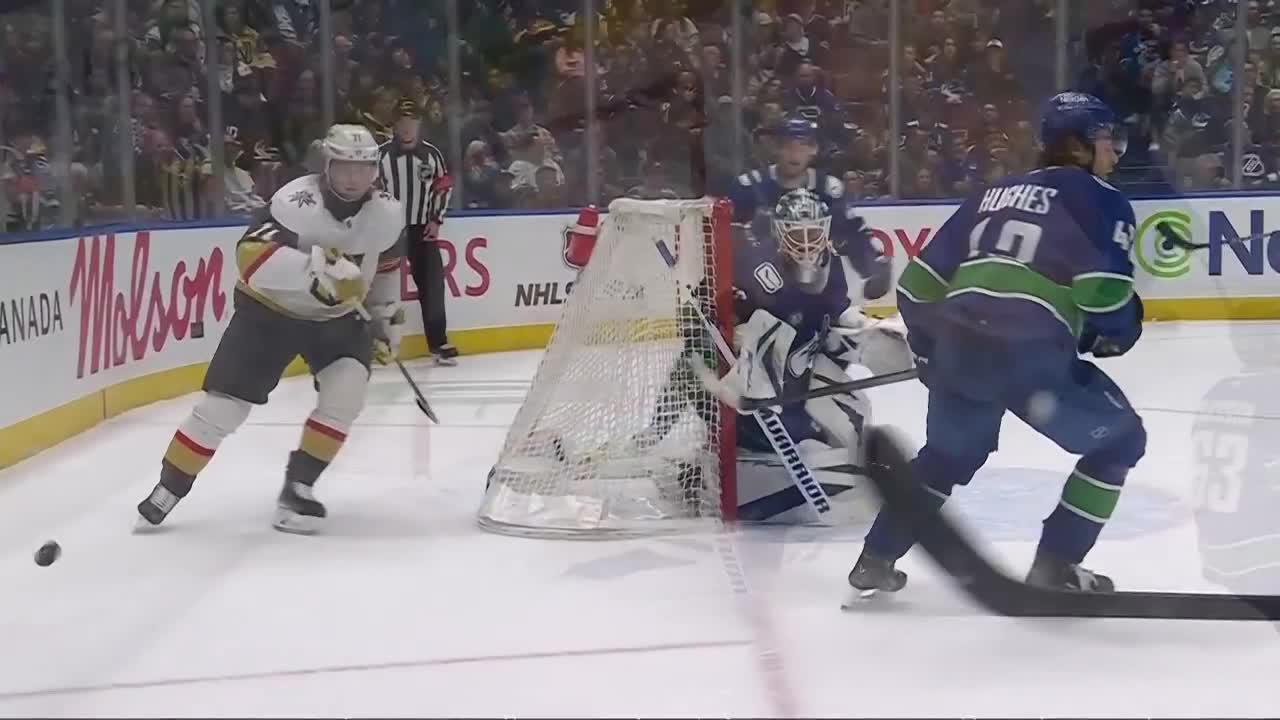 VGK@VAN: Olofsson scores goal against Kevin Lankinen | Vegas Golden Knights