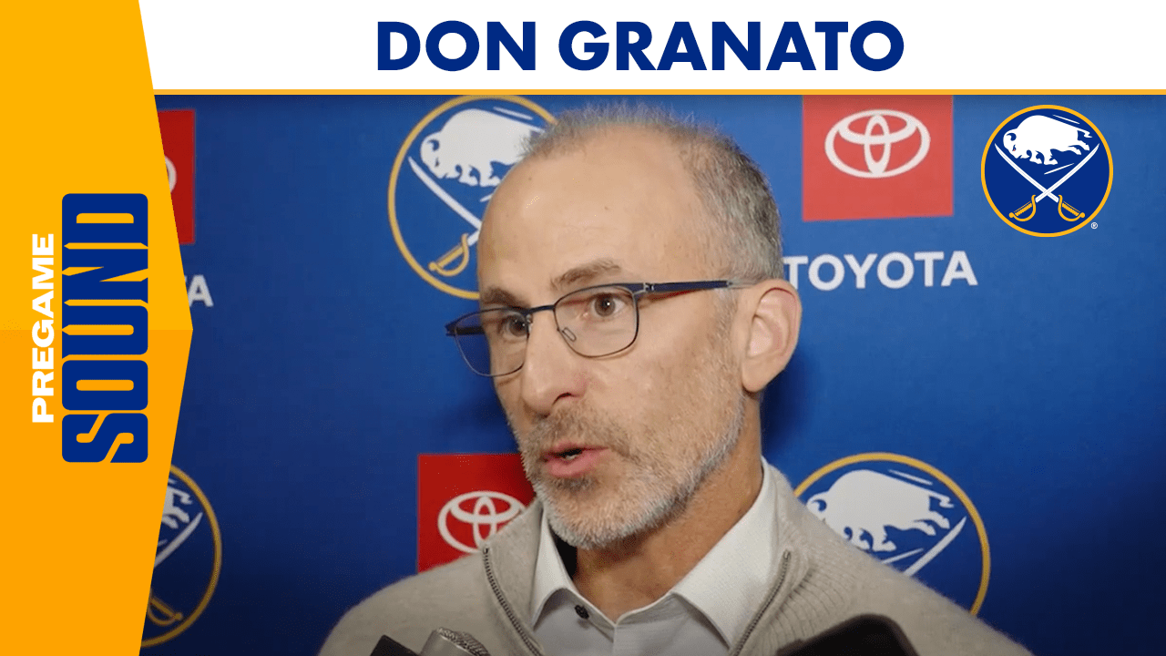 Granato Pregame at TOR | Buffalo Sabres