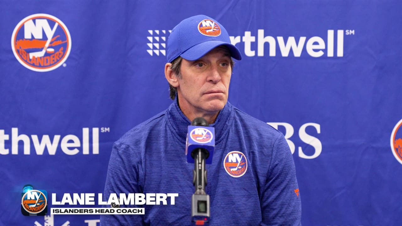 Practice 12/04: Lane Lambert | New York Islanders