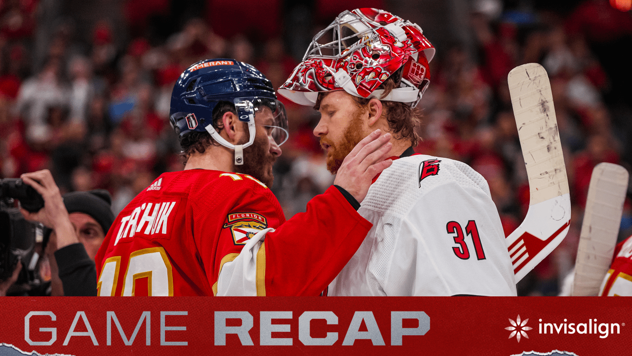 Recap: Canes' Season Comes To An End In Florida | Carolina Hurricanes