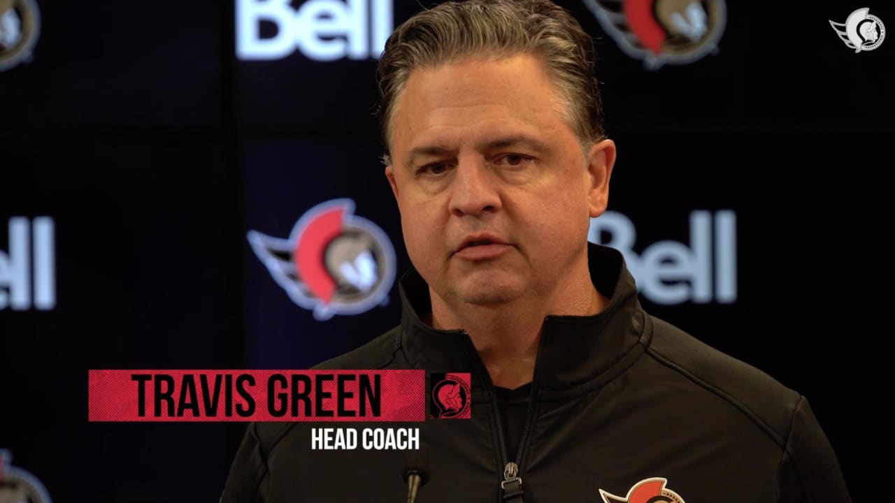 Travis Green Media Availability Nov. 8 | Ottawa Senators