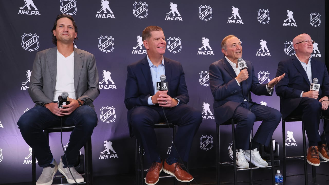 NHL, NHLPA CBA Extension Presser | NHL.com