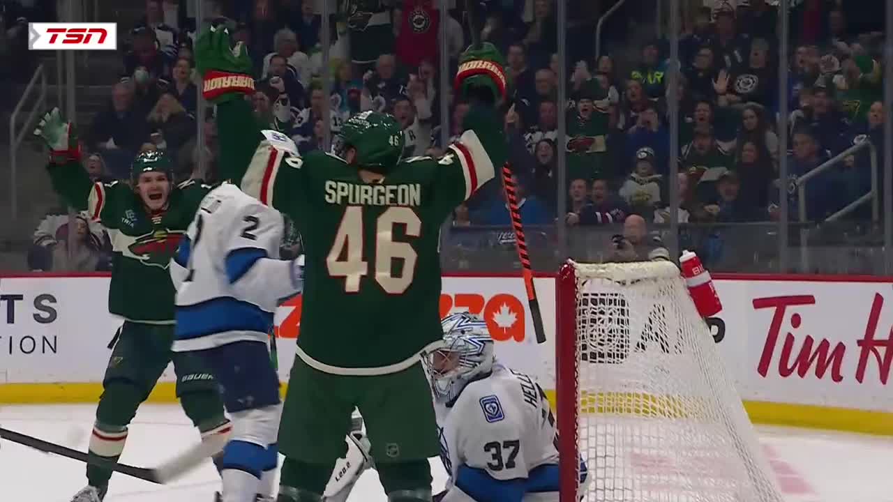 Spurgeon opens game with a PPG | Minnesota Wild