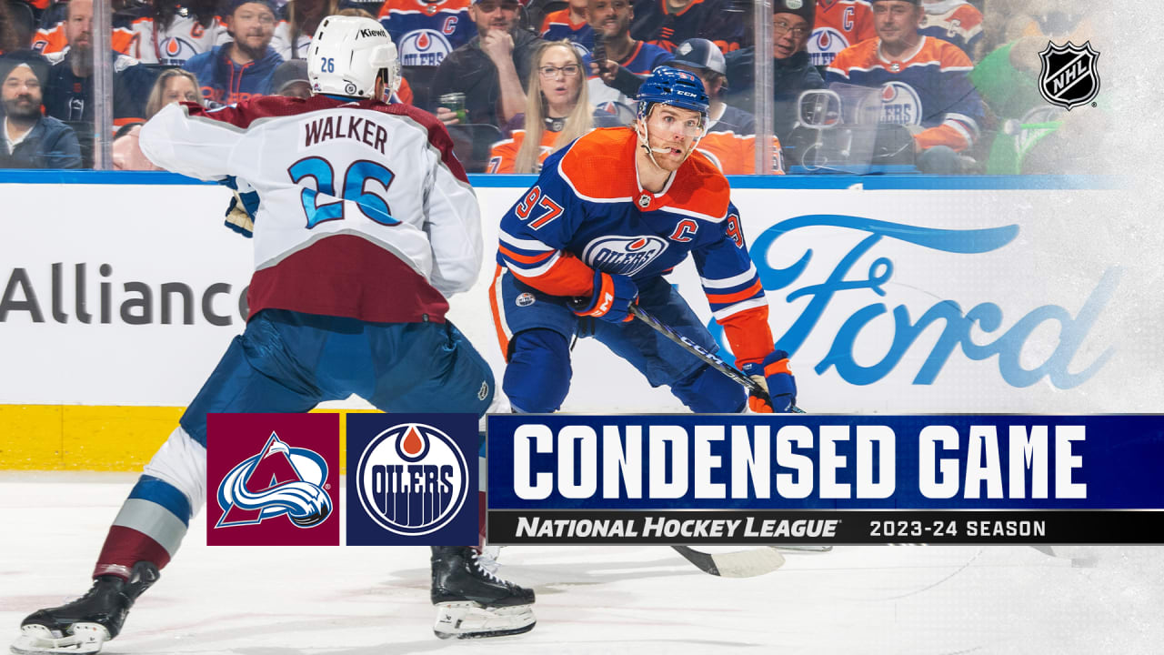 Condensed Game: COL @ EDM 3.16.24 | NHL.com