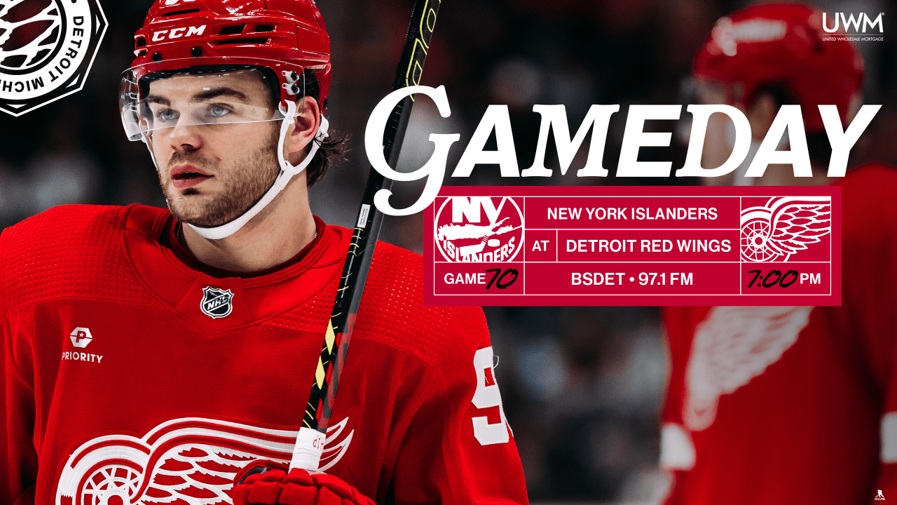 PREVIEW: Red Wings host Islanders for pivotal Eastern Conference ...