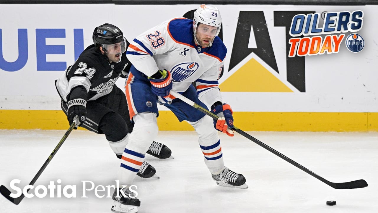 OILERS TODAY | Post-Game 2 at LAK | Edmonton Oilers