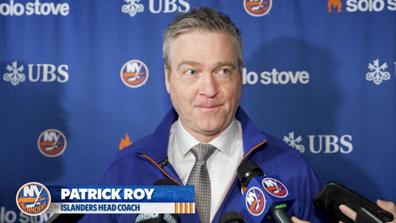 NYI at SEA 11/16: Patrick Roy | New York Islanders