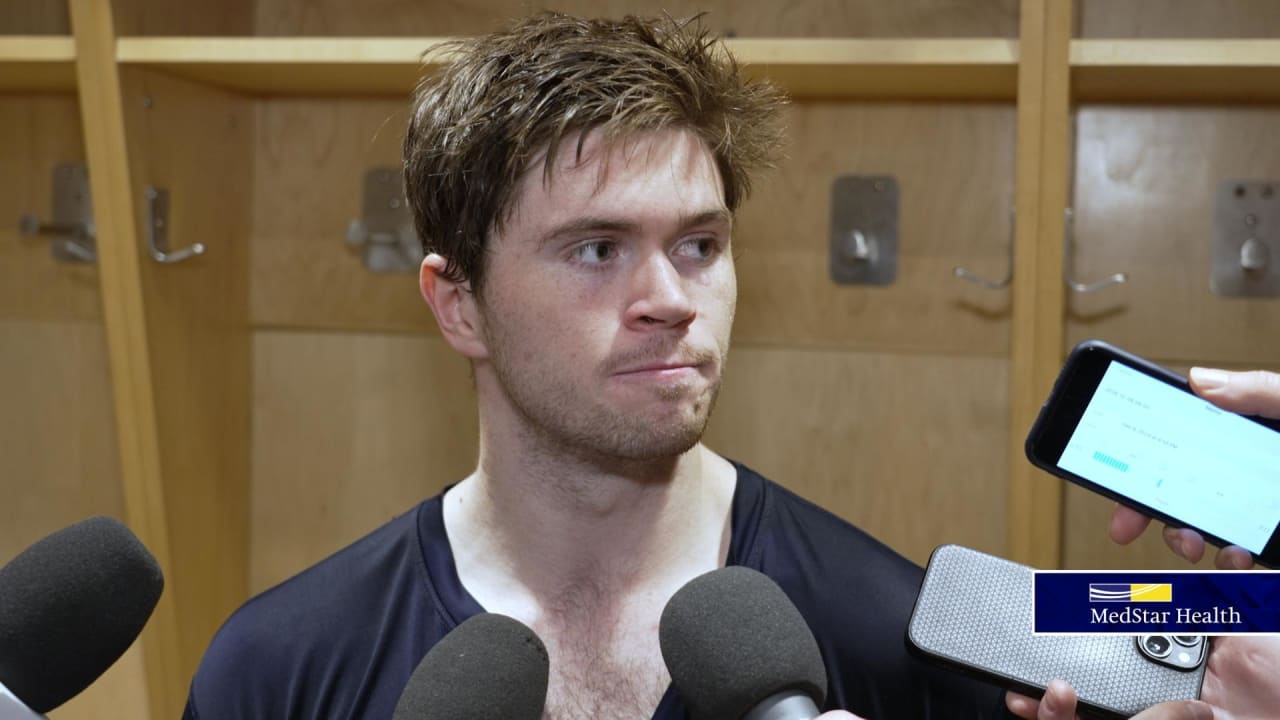 Connor McMichael | Postgame | Washington Capitals