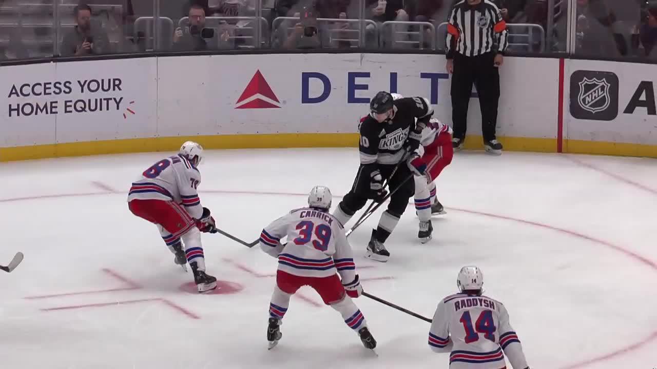 NYR@LAK: Laferriere scores goal against Jonathan Quick | Los Angeles Kings