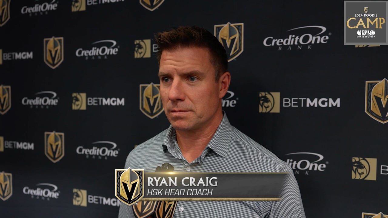 Ryan Craig Availability 9/16/24 | Vegas Golden Knights