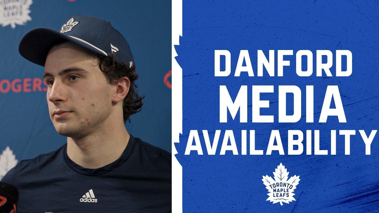 Ben Danford | Practice | Toronto Maple Leafs