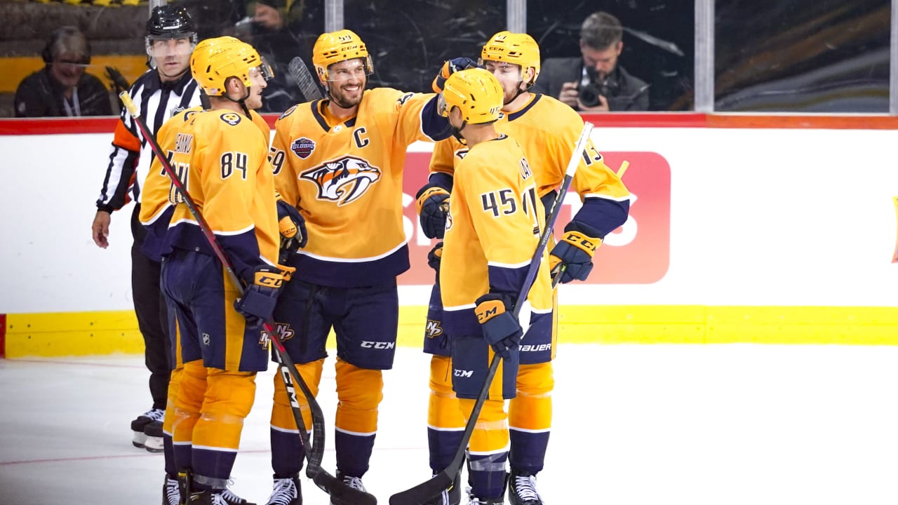 Predators triunfan en Berna en el comienzo de la Global Series | NHL.com/es
