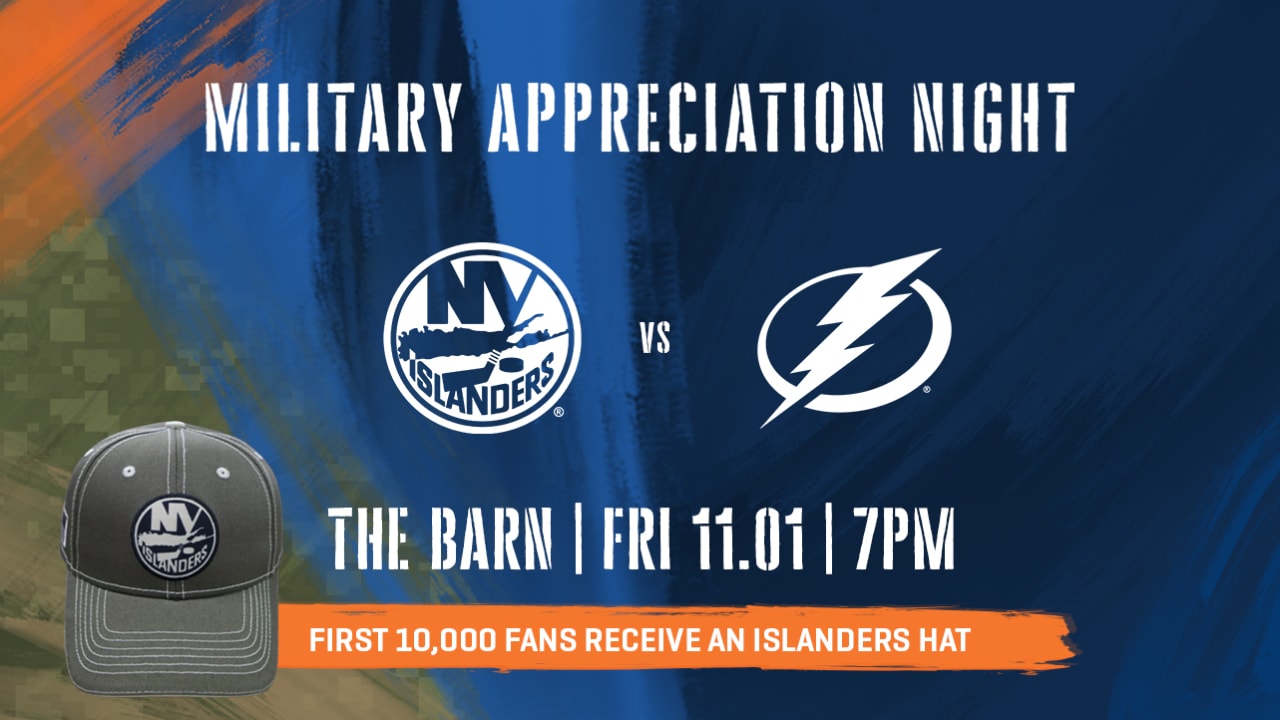 Islanders to Host Military Appreciation Night on Nov. 1 vs Lightning ...