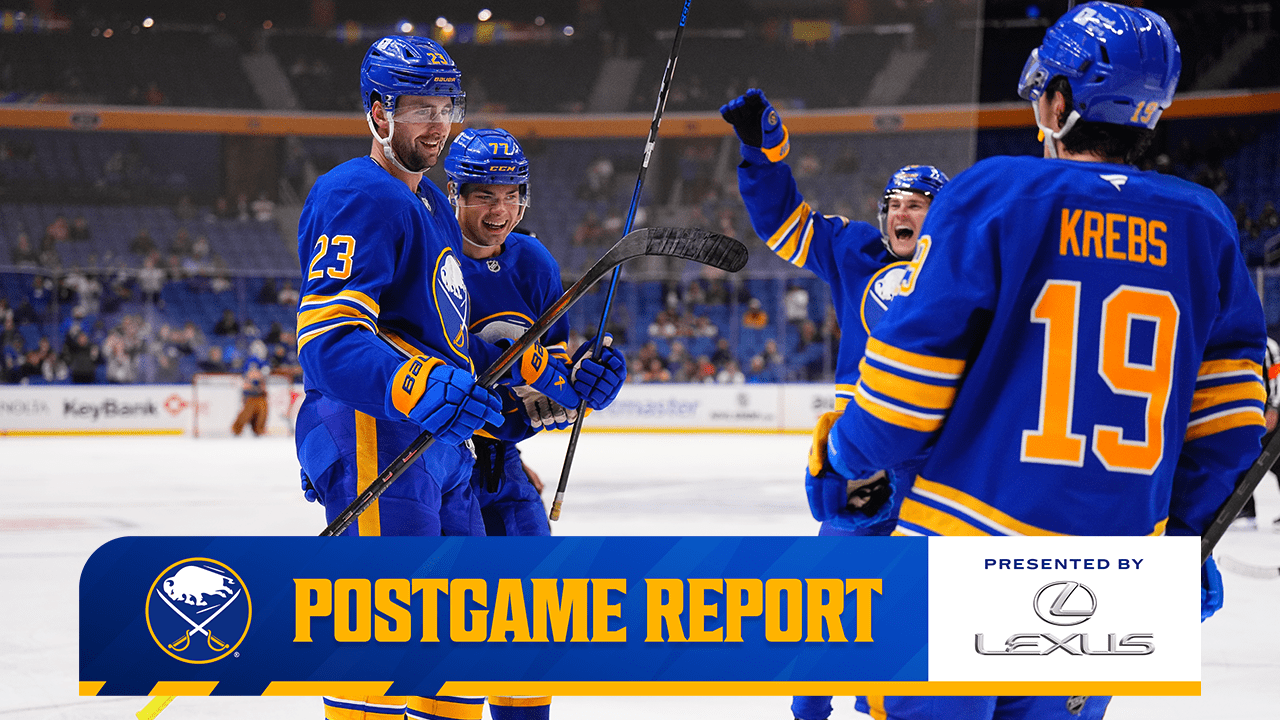 Levi opens preseason with 25 saves in win over Blue Jackets | Buffalo ...