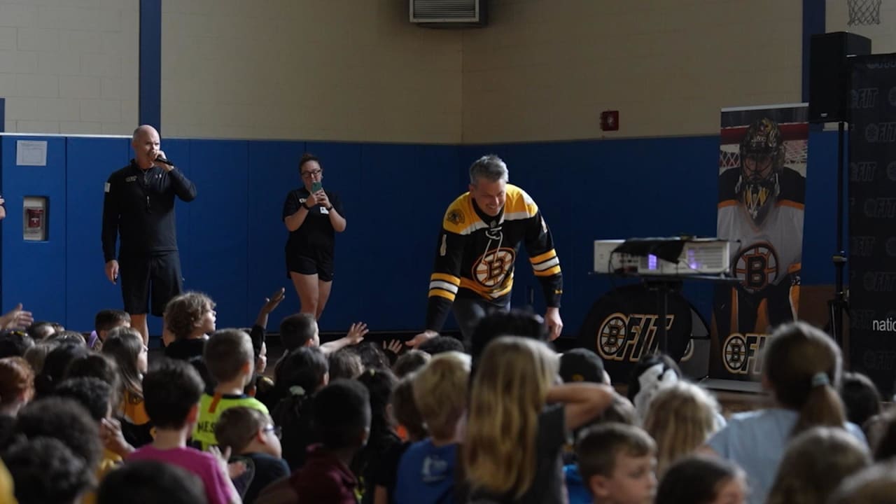 BFit School Assembly | Boston Bruins