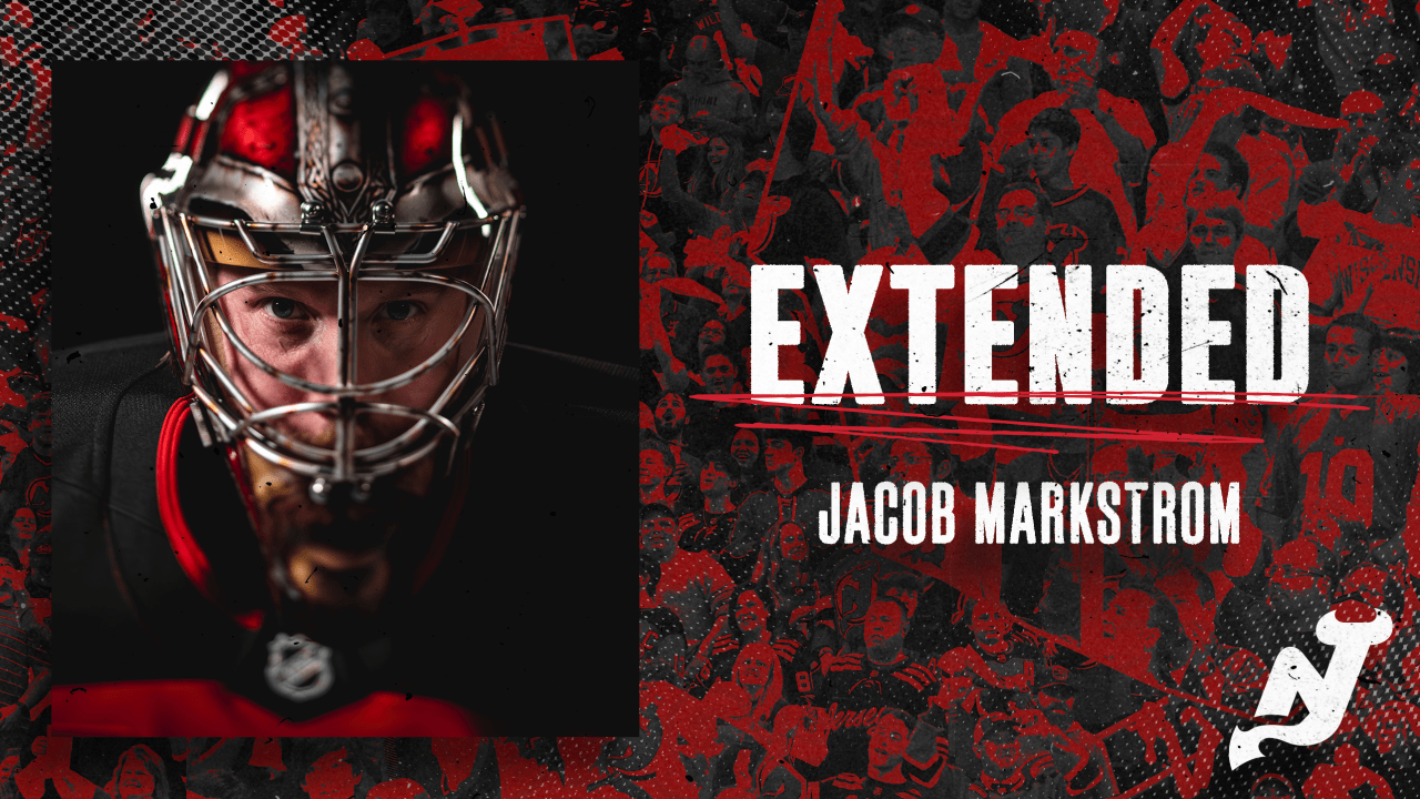 Devils Agree to Terms with Jacob Markstrom | RELEASE | New Jersey Devils
