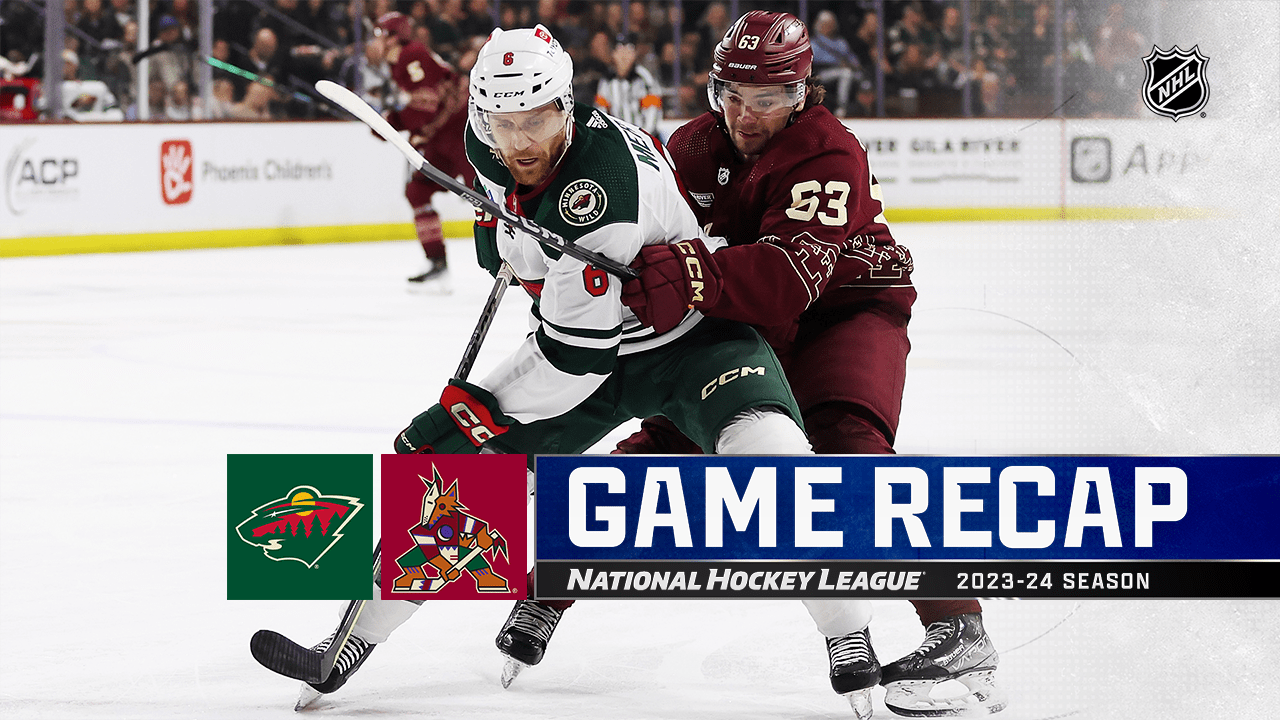 Wild score 4 in 3rd, surge past Coyotes | NHL.com