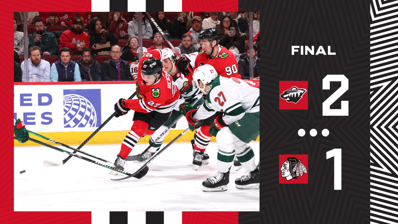 RECAP: Folignos Trade Goals as Blackhawks Fall to Wild | Chicago Blackhawks