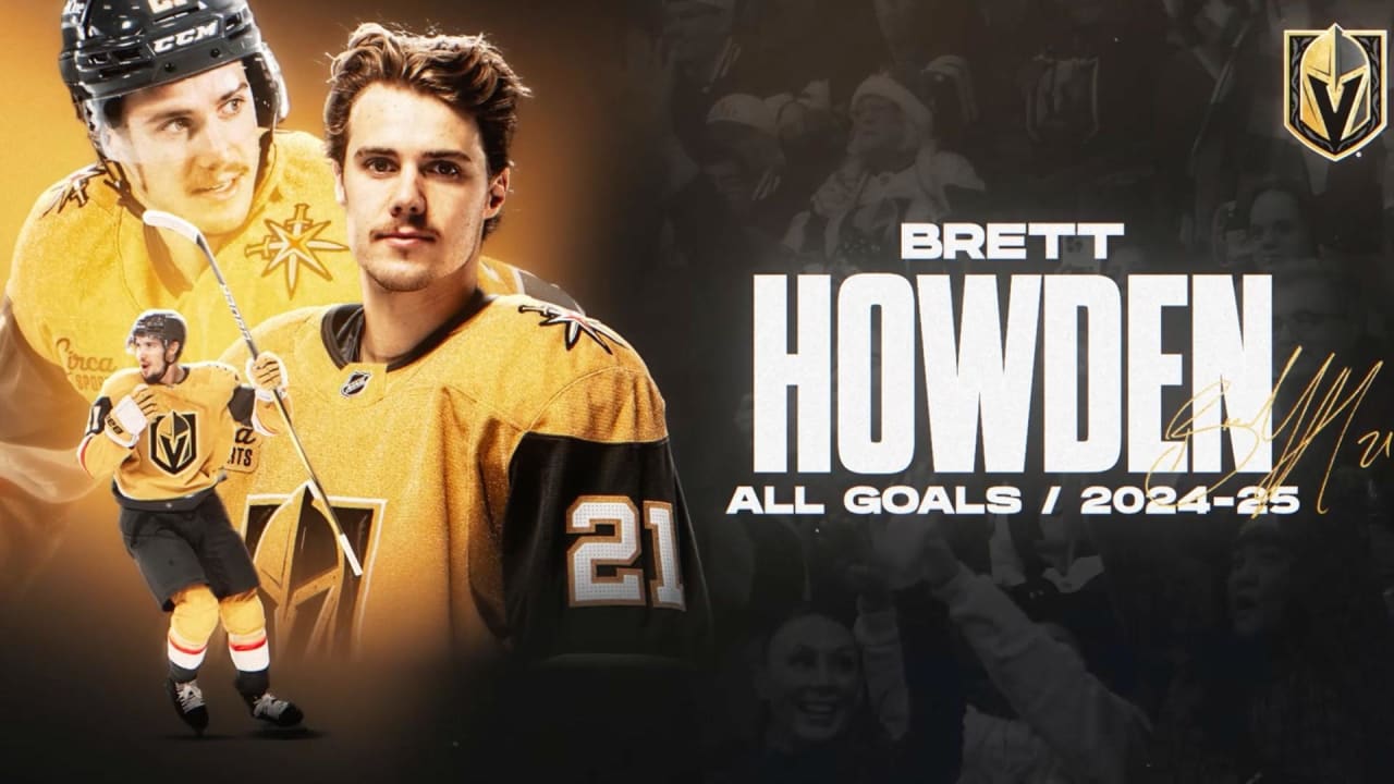 Brett Howden Goals: 2024-25 Regular Season & Playoffs | Vegas Golden ...