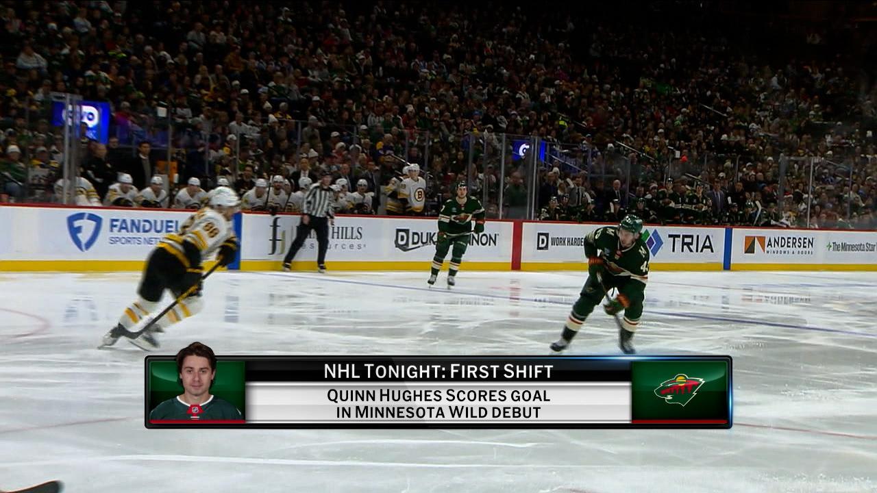 First Shift: Quinn Hughes | NHL.com