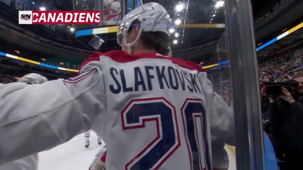 Slafkovsky nets power-play goal | NHL.com