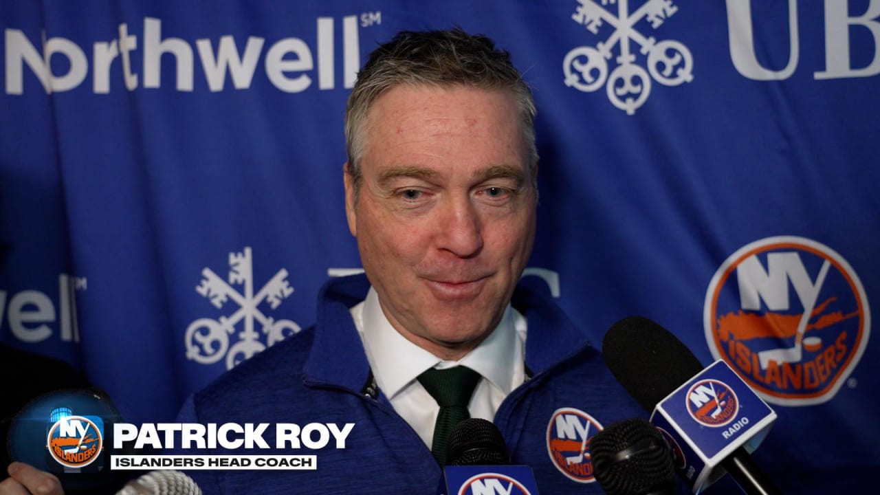 NYI at NYR 3/17: Patrick Roy | New York Islanders
