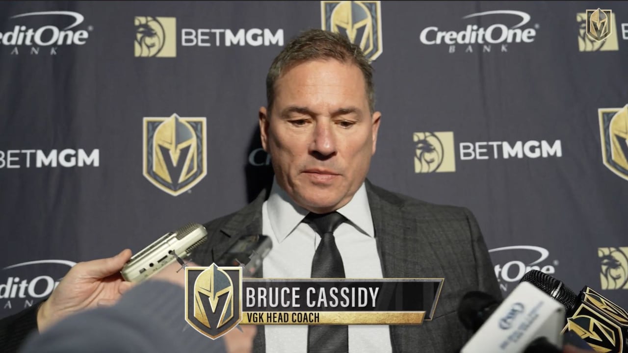 Bruce Cassidy Postgame 1/22 | Vegas Golden Knights