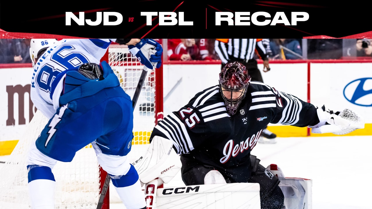 QUICK RECAP: Devils 3, Lightning 2 (OT) | New Jersey Devils