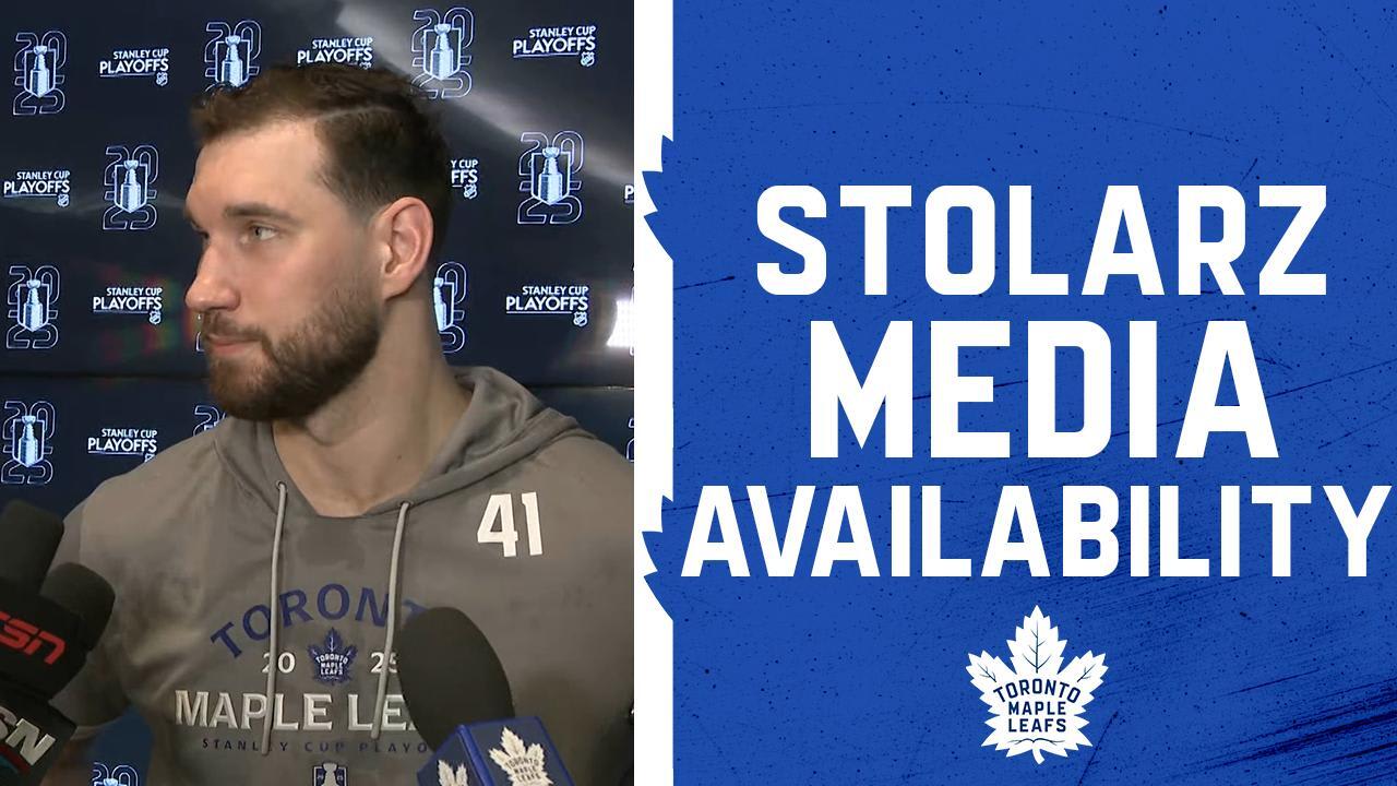 Anthony Stolarz | Practice | Toronto Maple Leafs