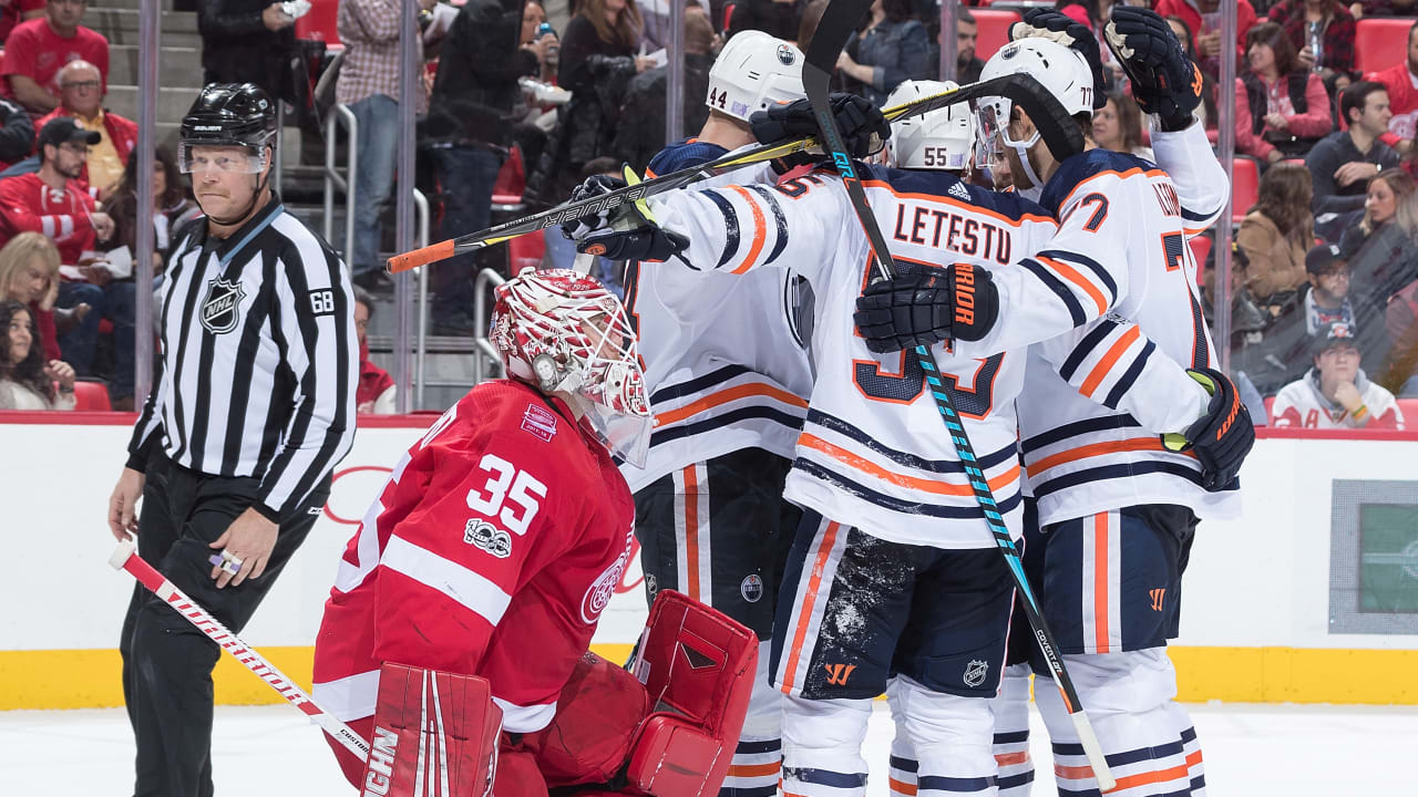 Oilers end three-game skid with win against Red Wings | NHL.com