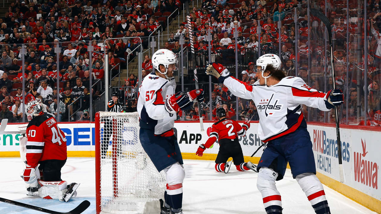 Les Capitals remportent un match palpitant face aux Devils | LNH.com