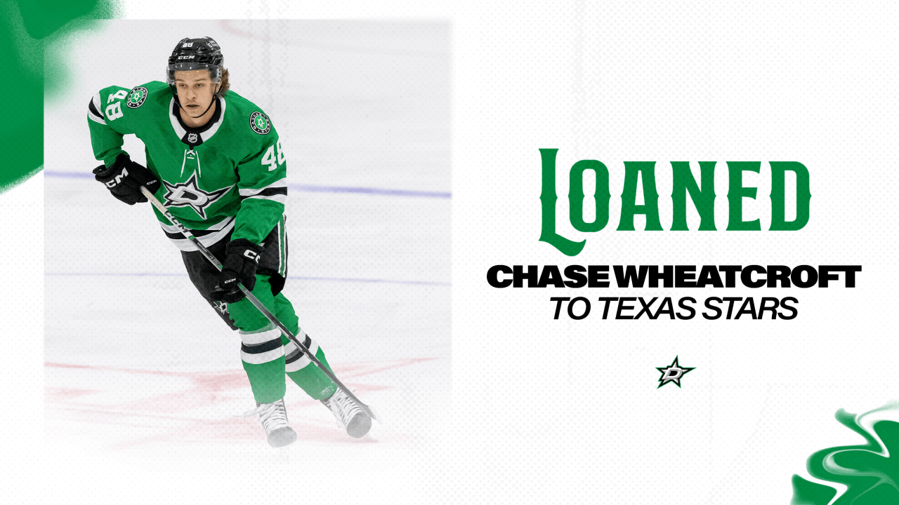 Stars loan forward Chase Wheatcroft to Texas | Dallas Stars