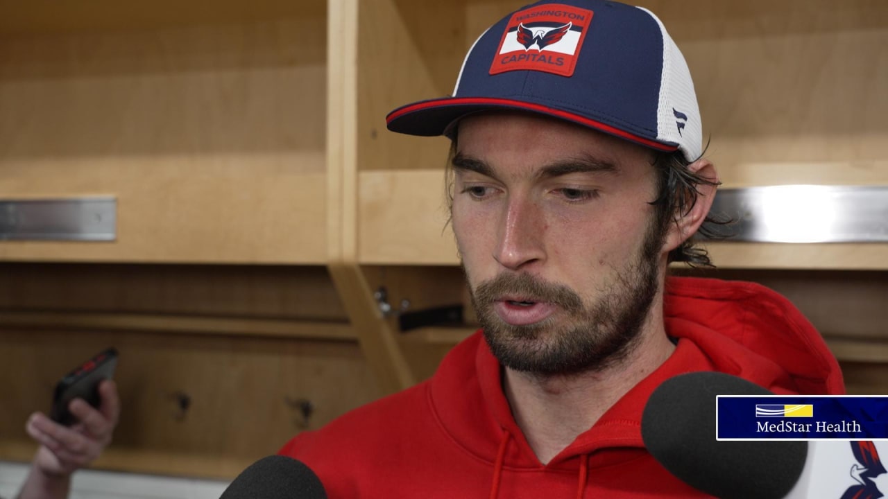 Charlie Lindgren | Postgame | Washington Capitals
